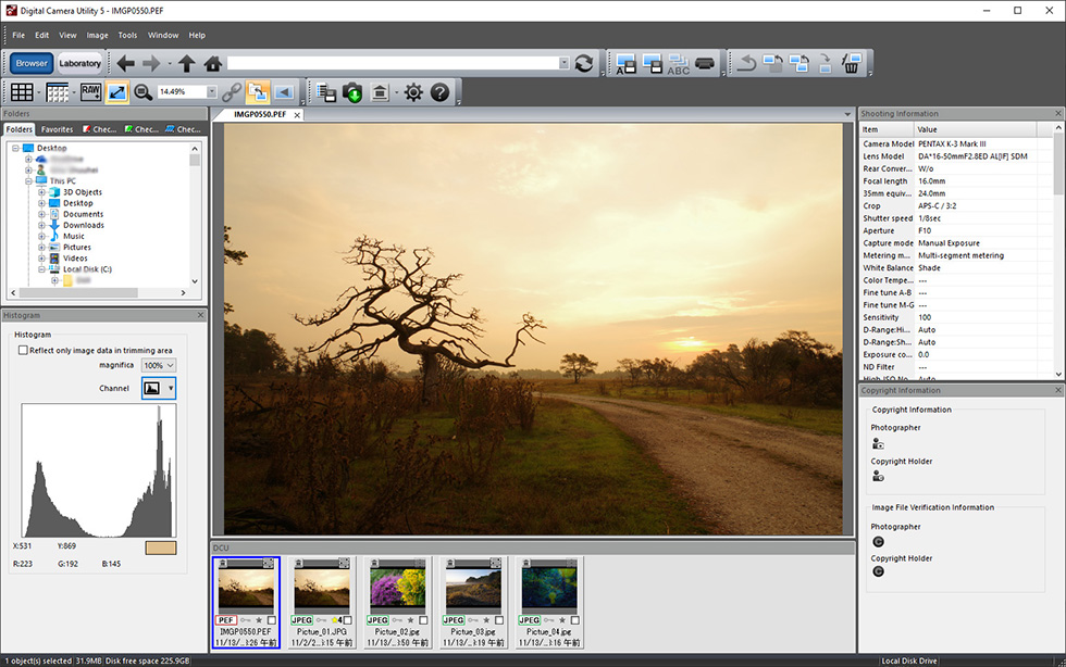 Digital Camera Utility 5基礎 8/28（土）PM オンライン開催 | PENTAX official
